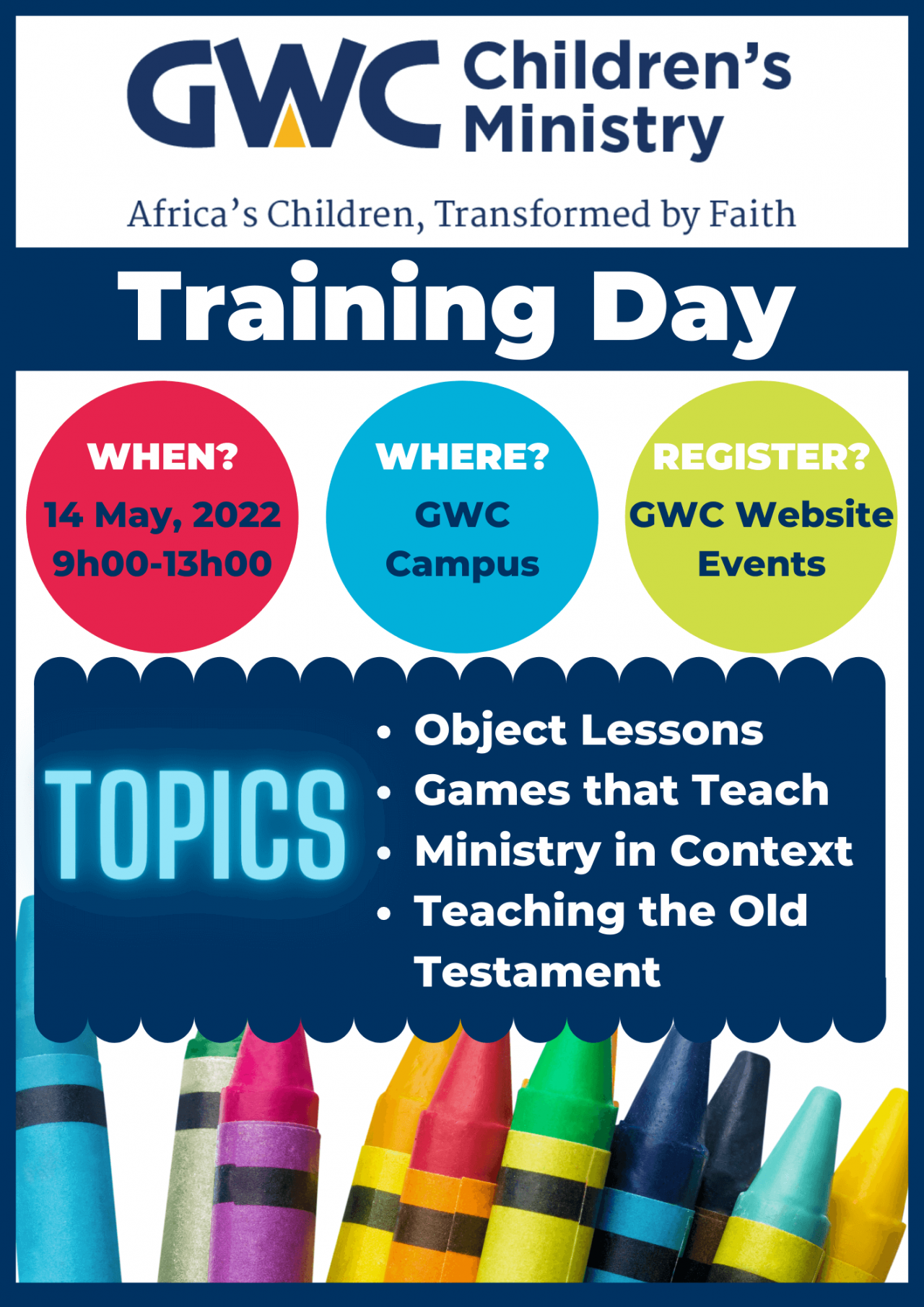 Children's Ministry Training Day - 2022 - George Whitefield College